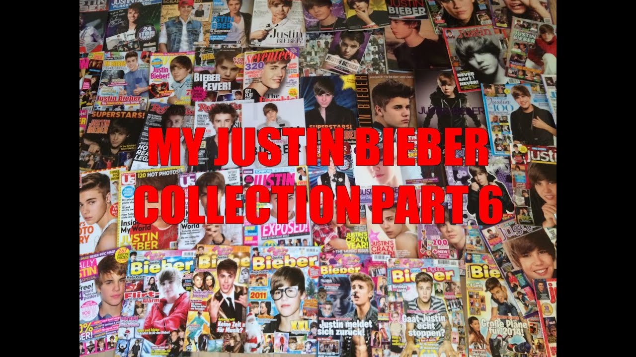 My Justin Bieber Merchandise Collection PART 6 ! ♥ - YouTube
