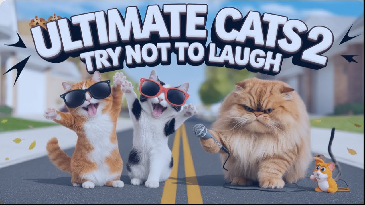 Ultimate Cat Comedy Challenge! TRY NOT TO LAUGH 2 - YouTube