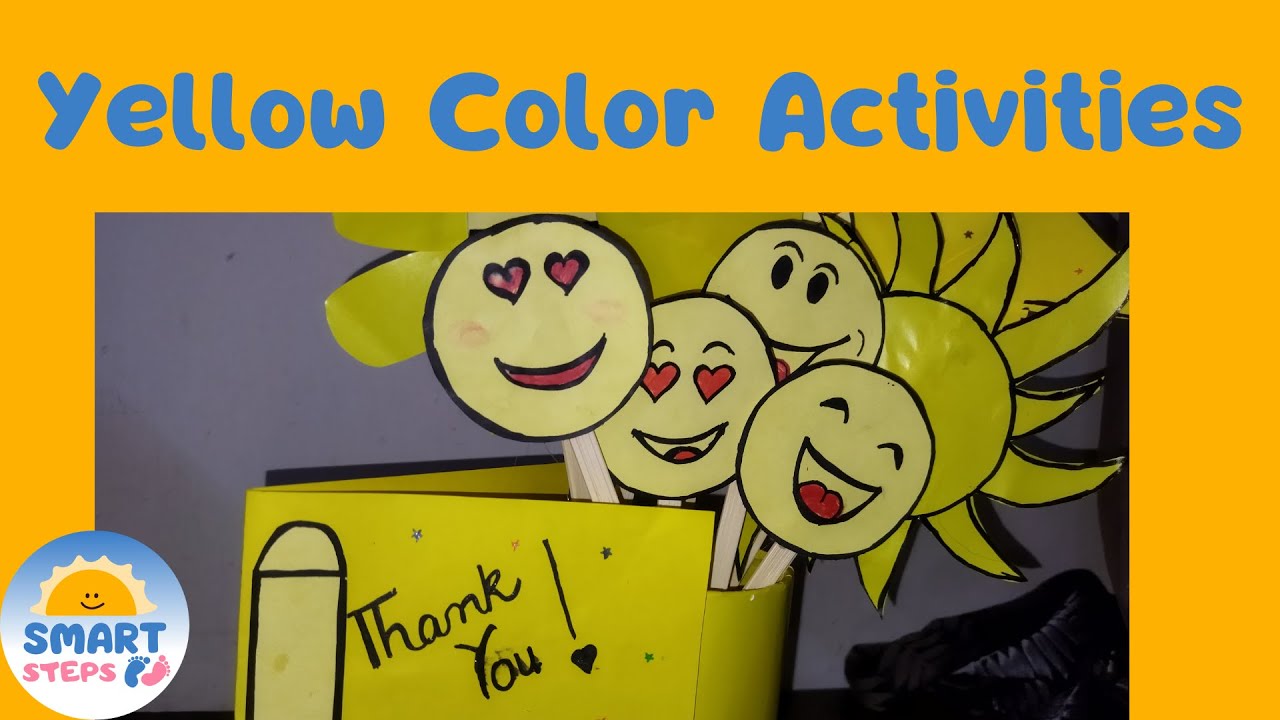 yellow Color Activities, yellow color day, yellow things, yellow crafts ...