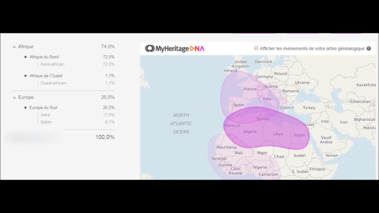 North Moroccan DNA test (MyHeritage,FamilyTreeDNA,DNALAND, GEDMATCH ...