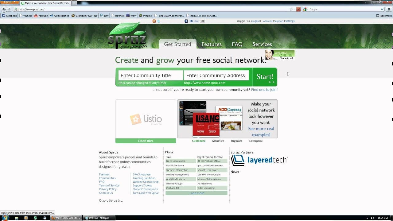 How to make a free clan website - YouTube