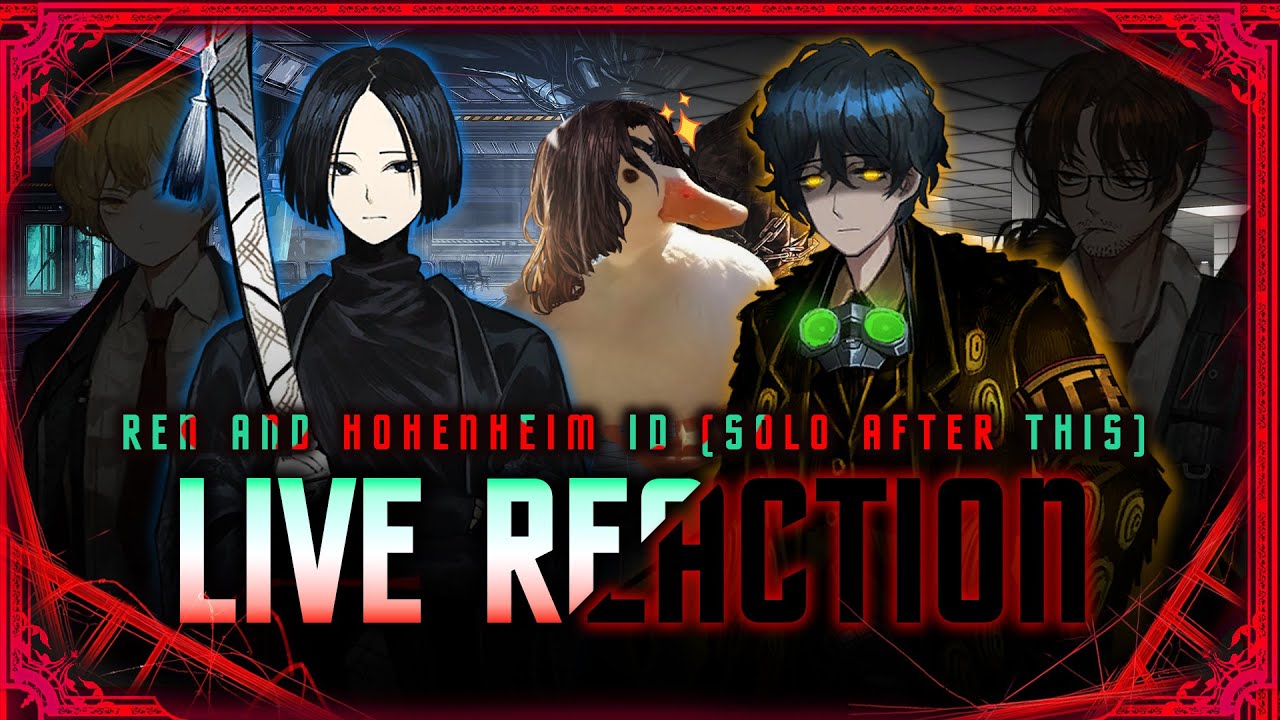 [Limbus Company] Ren & Hohenheim ID Trailer LIVE REACTION (and Solo #12 ...