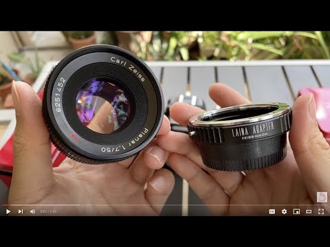 Laina Premium Zeiss CY C/Y Lens to Nikon Camera Body Adapter ( CY-AI C ...