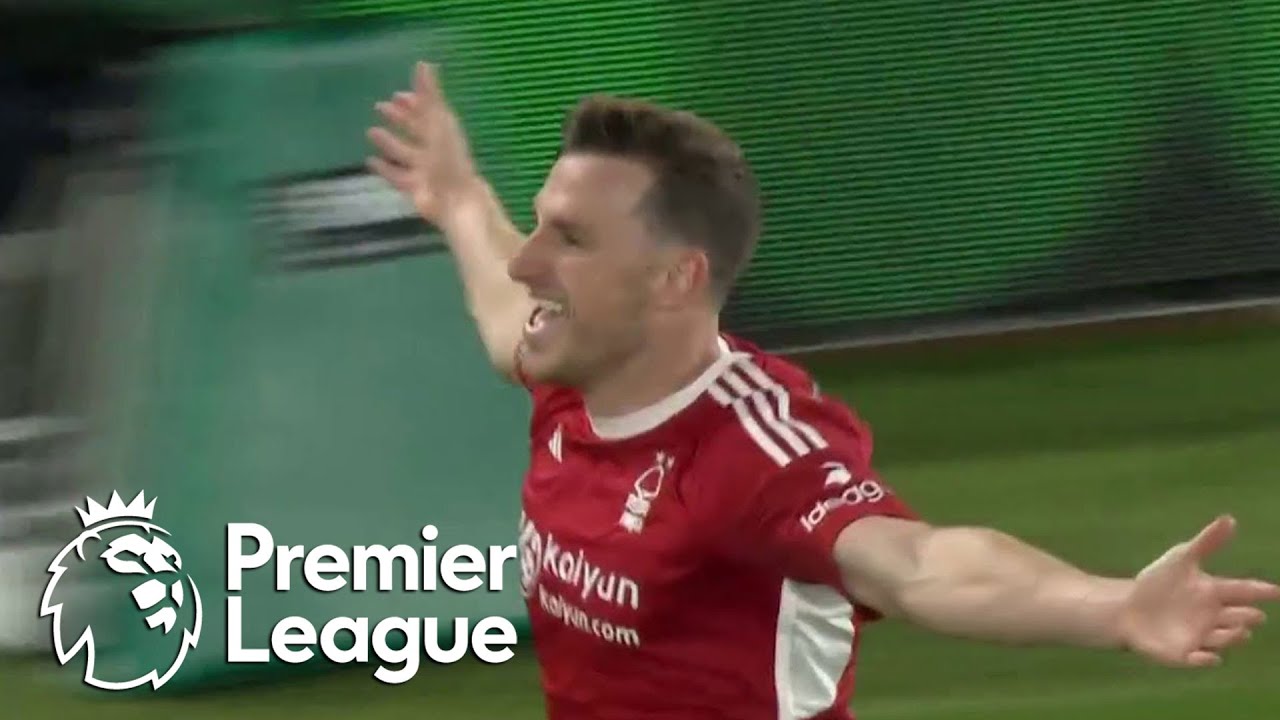 Chris Wood heads Nottingham Forest level against Bournemouth | Premier ...