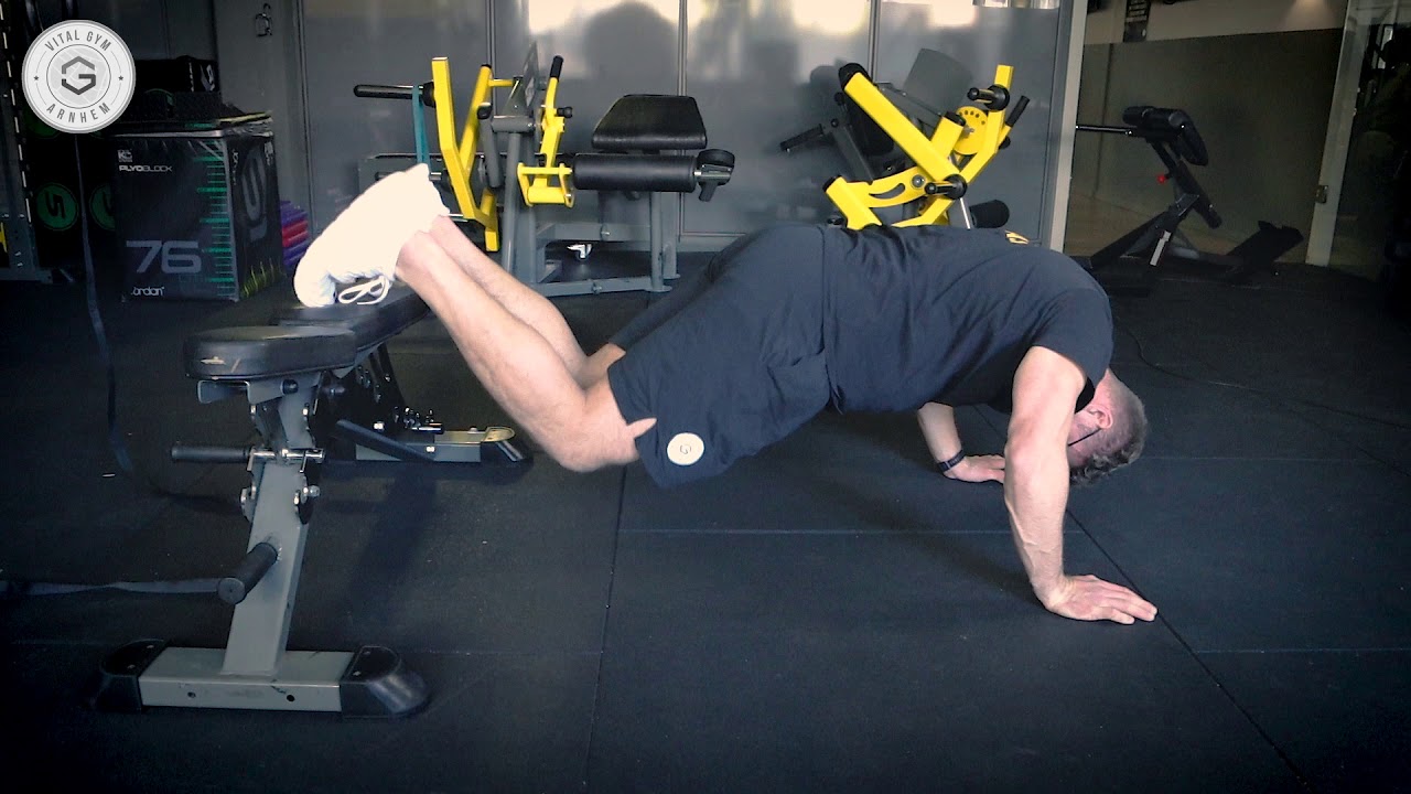 Legs - Quads Inverted Leg Extension On Bench - YouTube