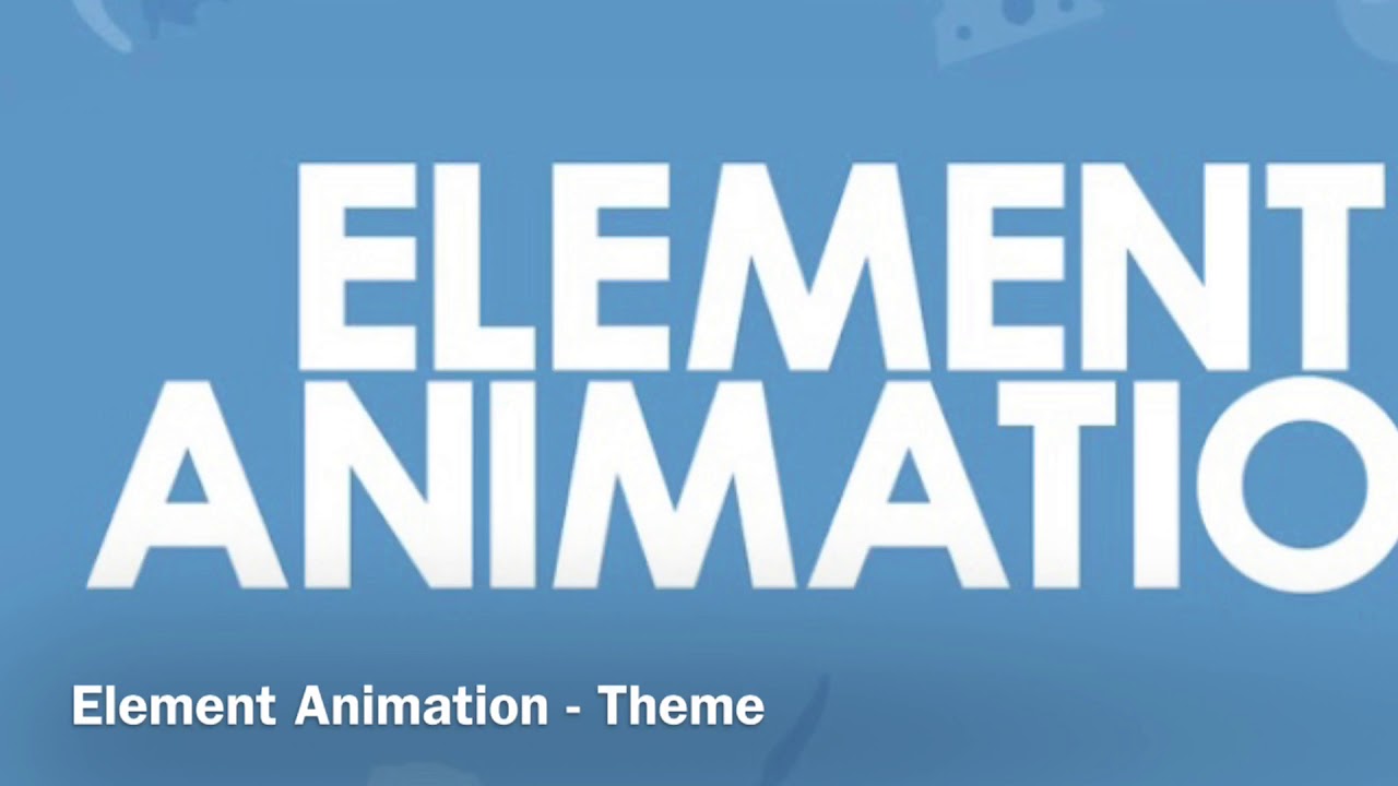 Element Animation - THEME - YouTube