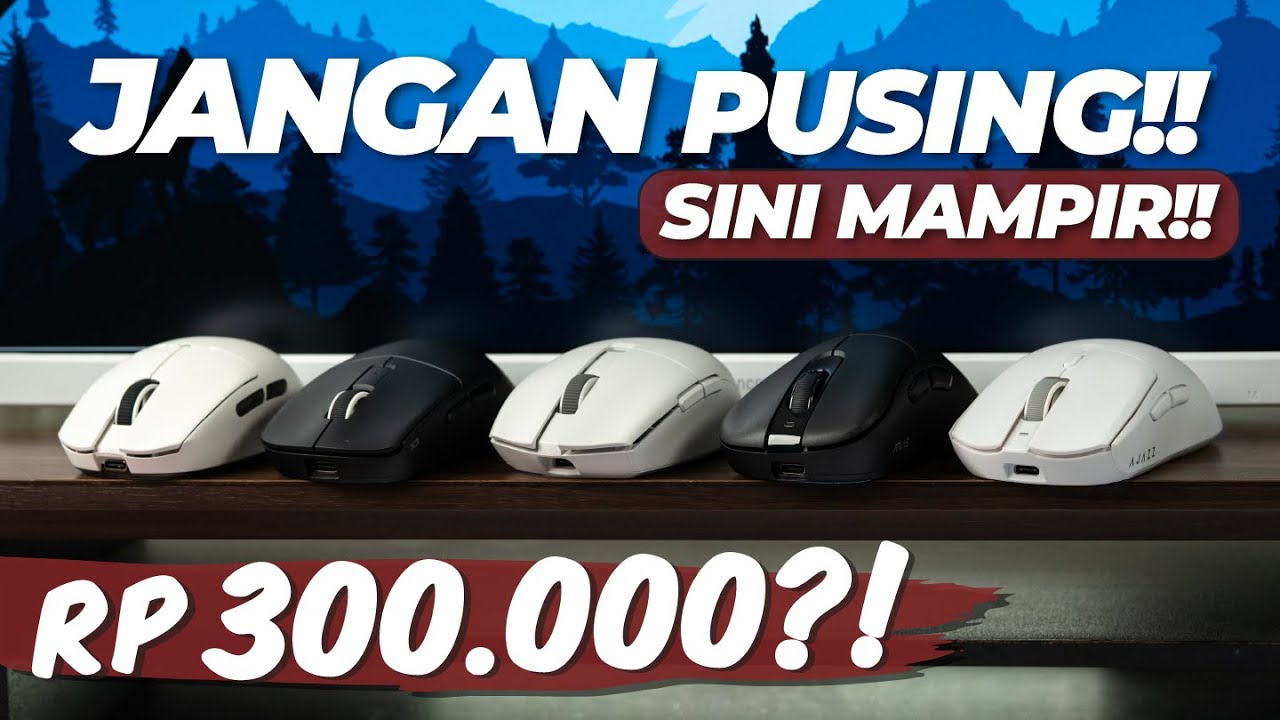 REKOMENDASI MOUSE GAMING 300RB-AN! | GoodGamingShop Edition - YouTube