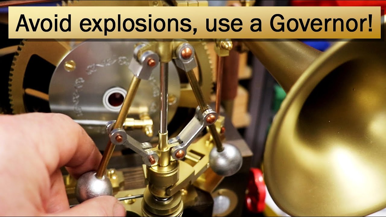How to make a steam governor! - YouTube