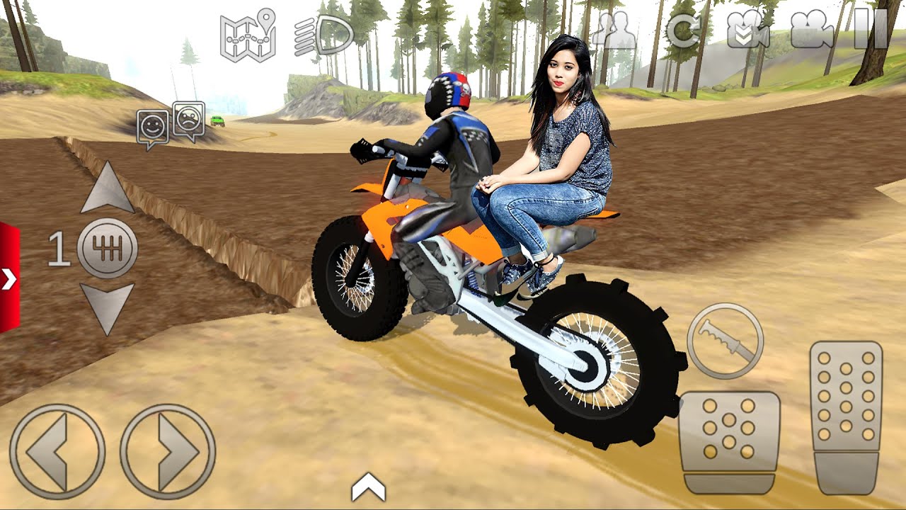 Motor Dirt orange Bike driving Off-Road #1 - Offroad Outlaws motocross ...