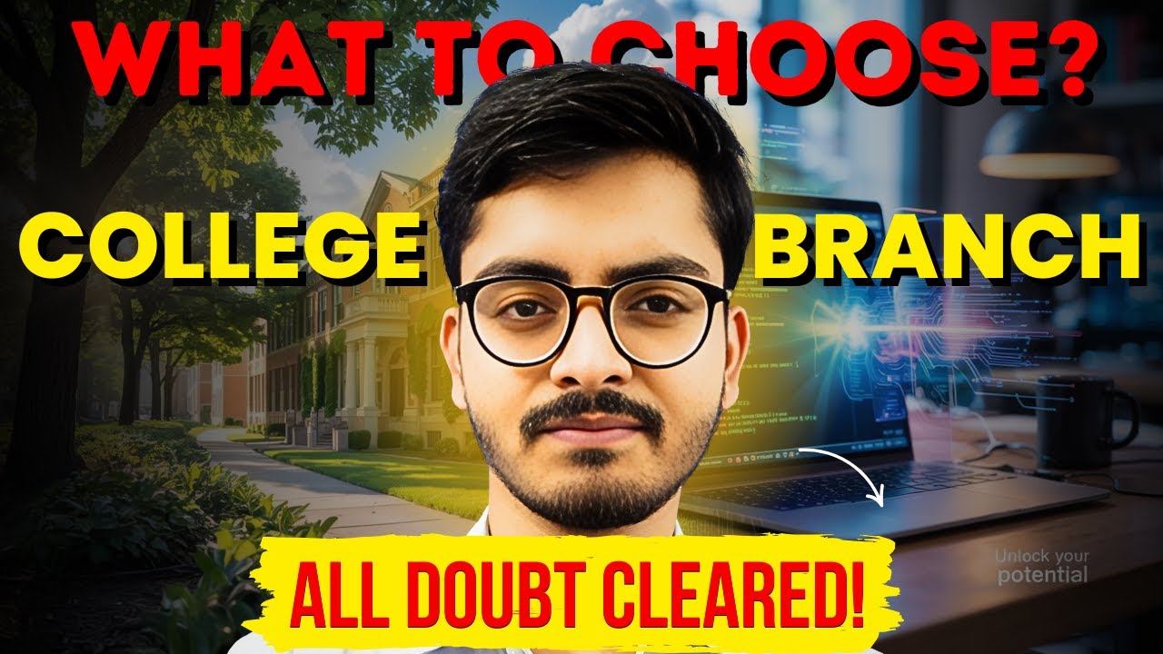 WHAT TO CHOOSE A GOOD COLLEGE OR A BETTER BRANCH? || EDUWIZ - YouTube
