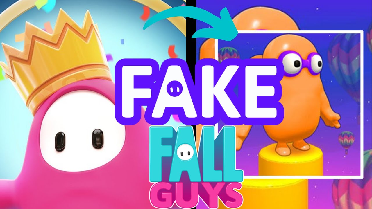 JE TESTE LE PIRE FAKE DE FALL GUYS ! - YouTube