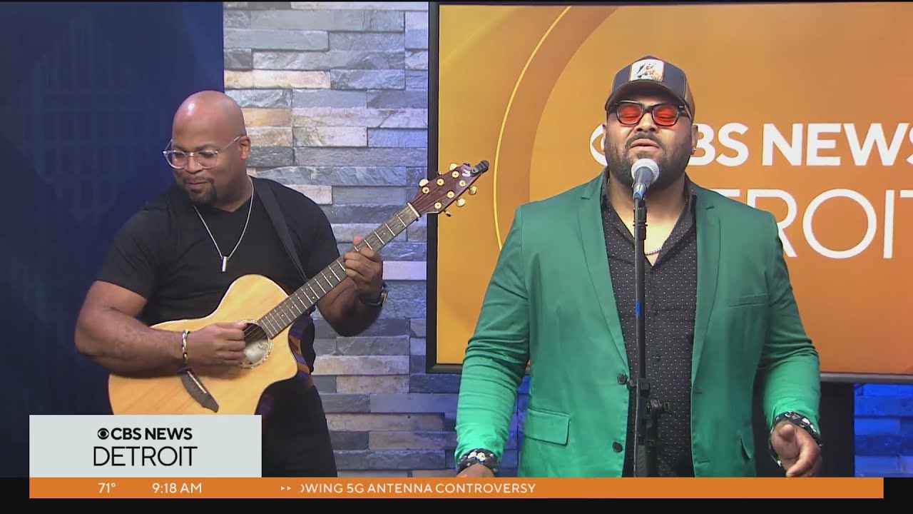 Detroit musician Brandon Williams performs song in celebration of Black ...