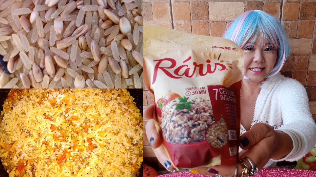 ARROZ RÁRIS,7 CEREAIS INTEGRAIS - YouTube