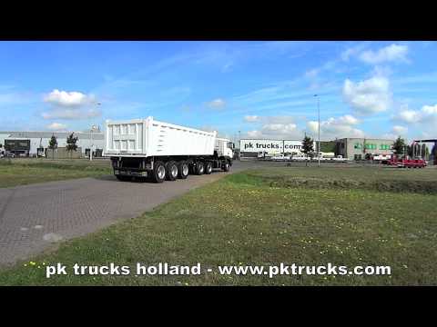pktrucks Abaza 3-axle - 45 cbm 45 cbm, tipper trailer - NEW