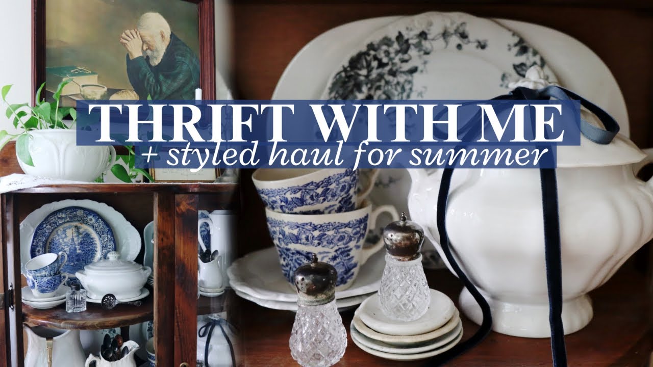 THE BEST GOODWILL!! THRIFTING FOR HOME DECOR & STYLED THRIFT HAUL - YouTube