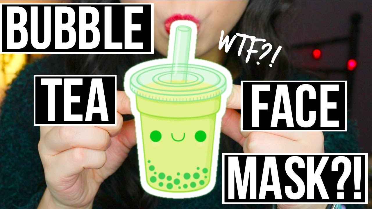 BUBBLE TEA FACE MASK?! Etude House Bubble Tea Sleeping Pack | Little ...