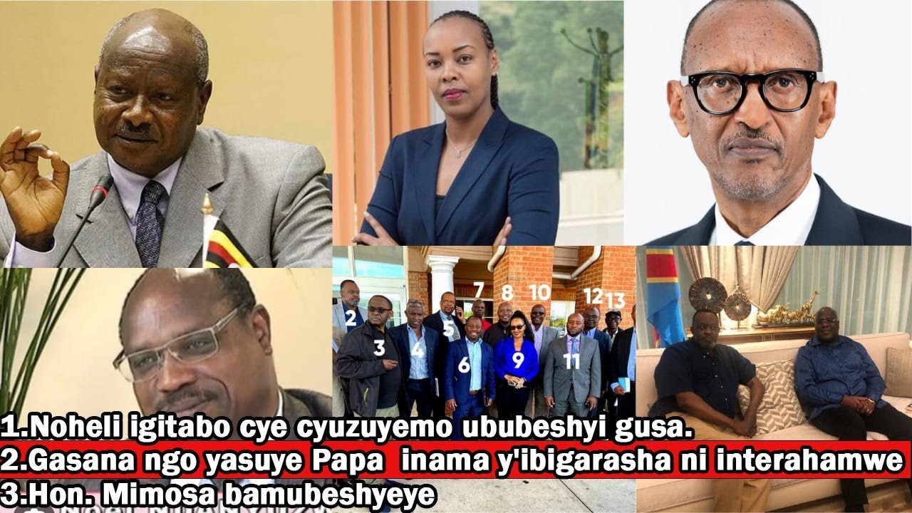 Noheli igitabo cye cyuzuyemo ububeshyi gusa,Gasana ngo yasuye Papa!Hon ...