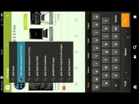 How to change the keyboard of kindle fire (any) - YouTube