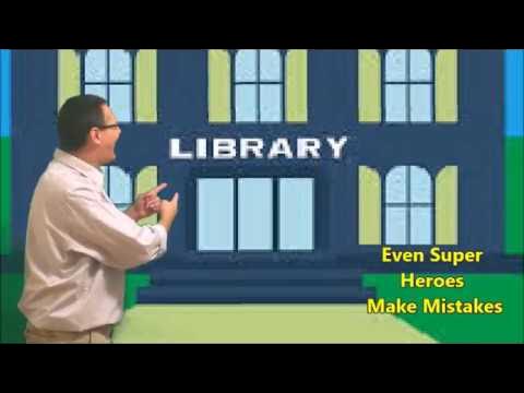 Library Check It Out Even Superheroes Make Mistakes - YouTube