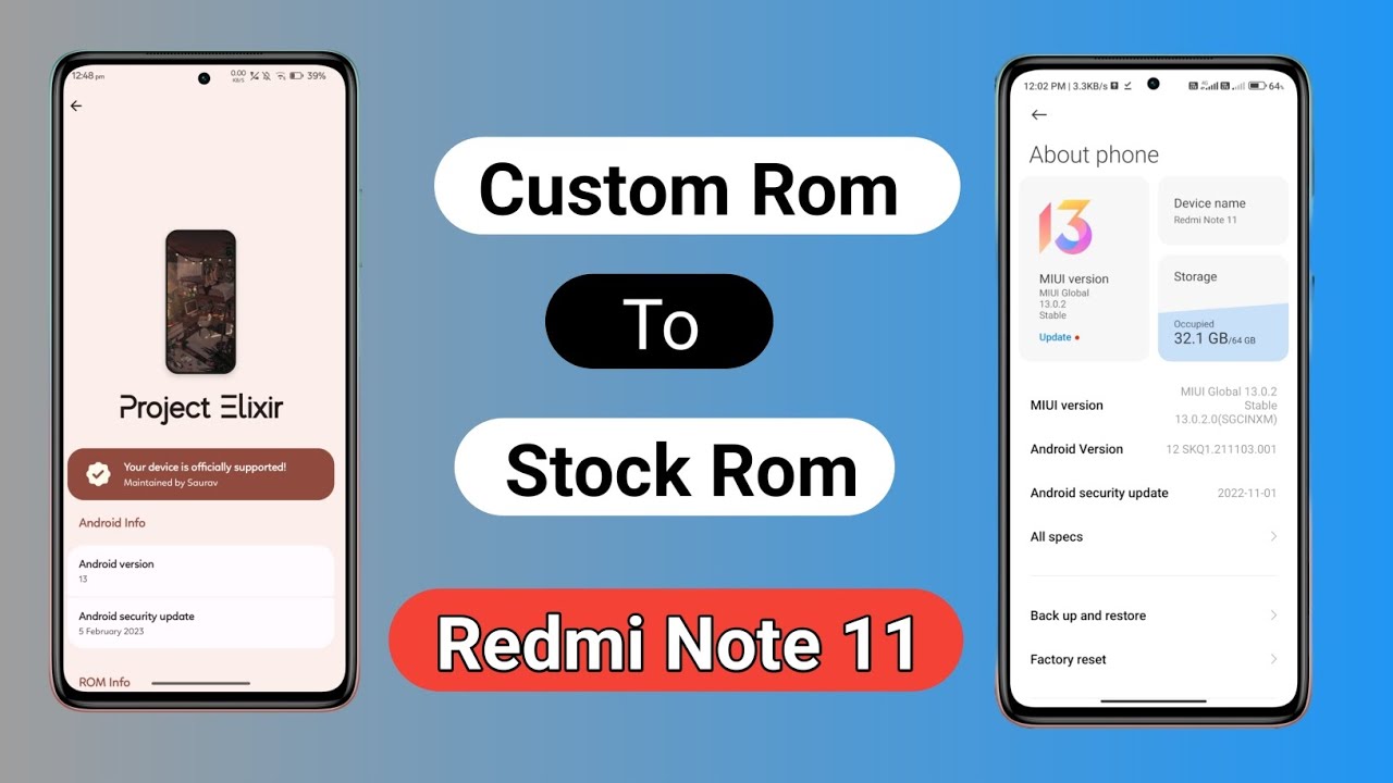 How To Install Custom Rom To Stock Rom - YouTube