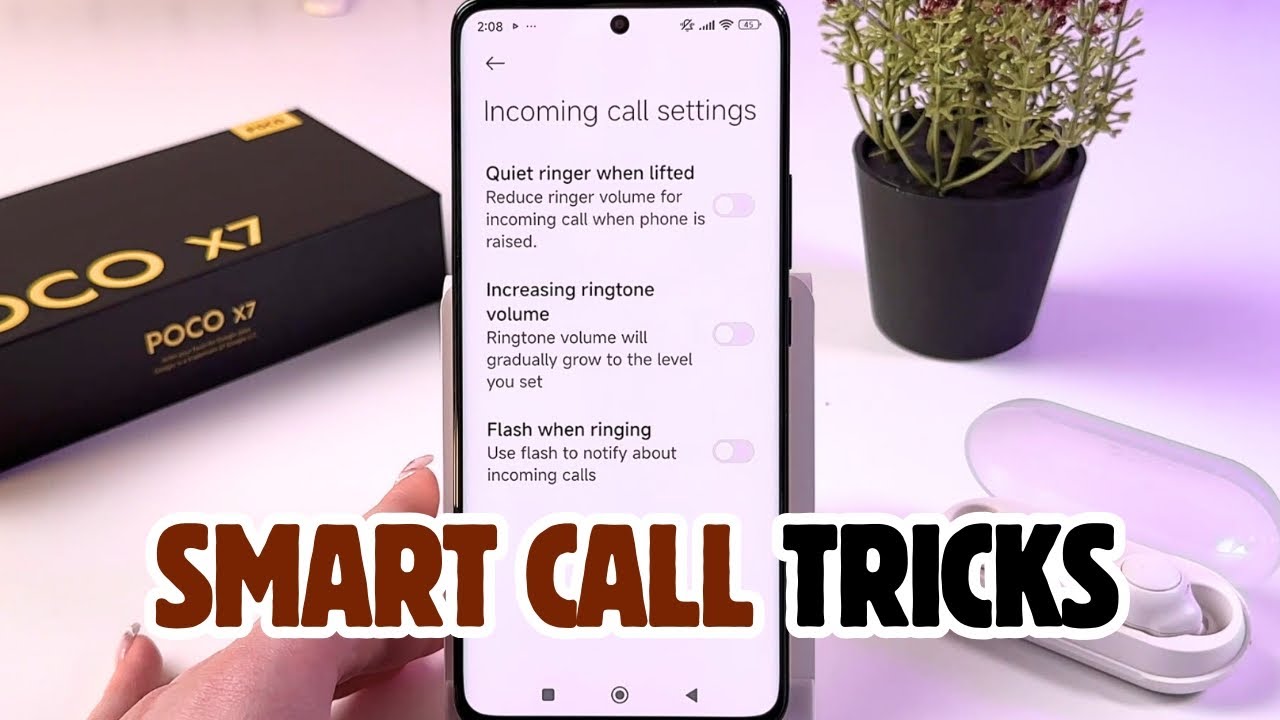How to Use Smart Call Features on POCO X7 - YouTube