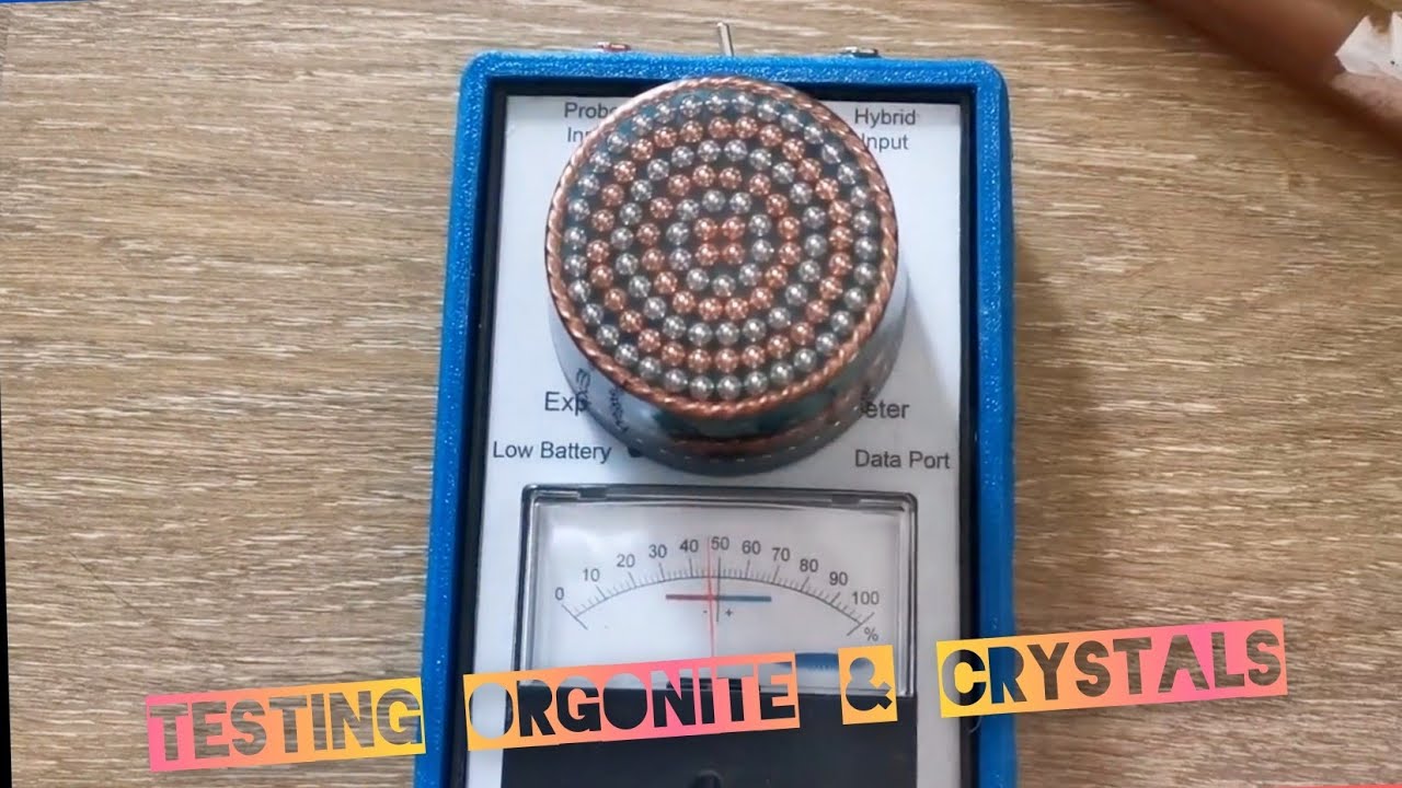 Testing Orgonite with the LM4 Experimental Life Energy Meter ...
