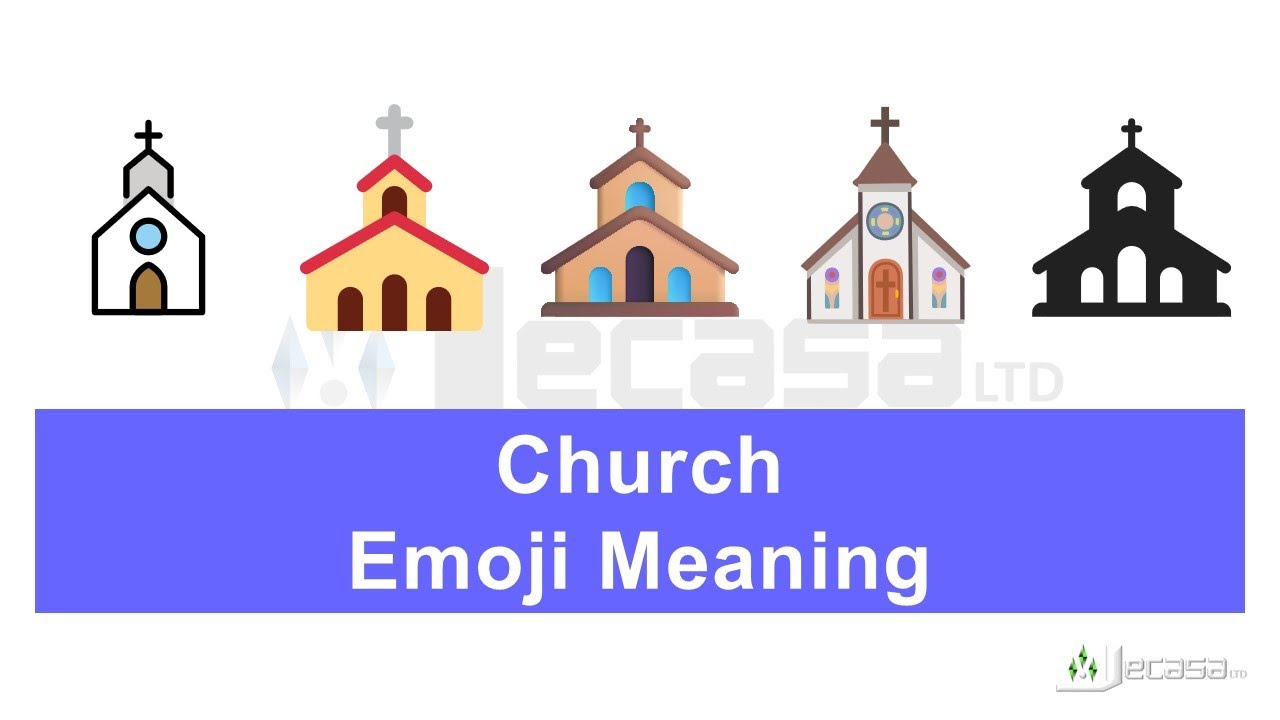 Church Emoji ⛪ Meaning | Learning Emojis - YouTube