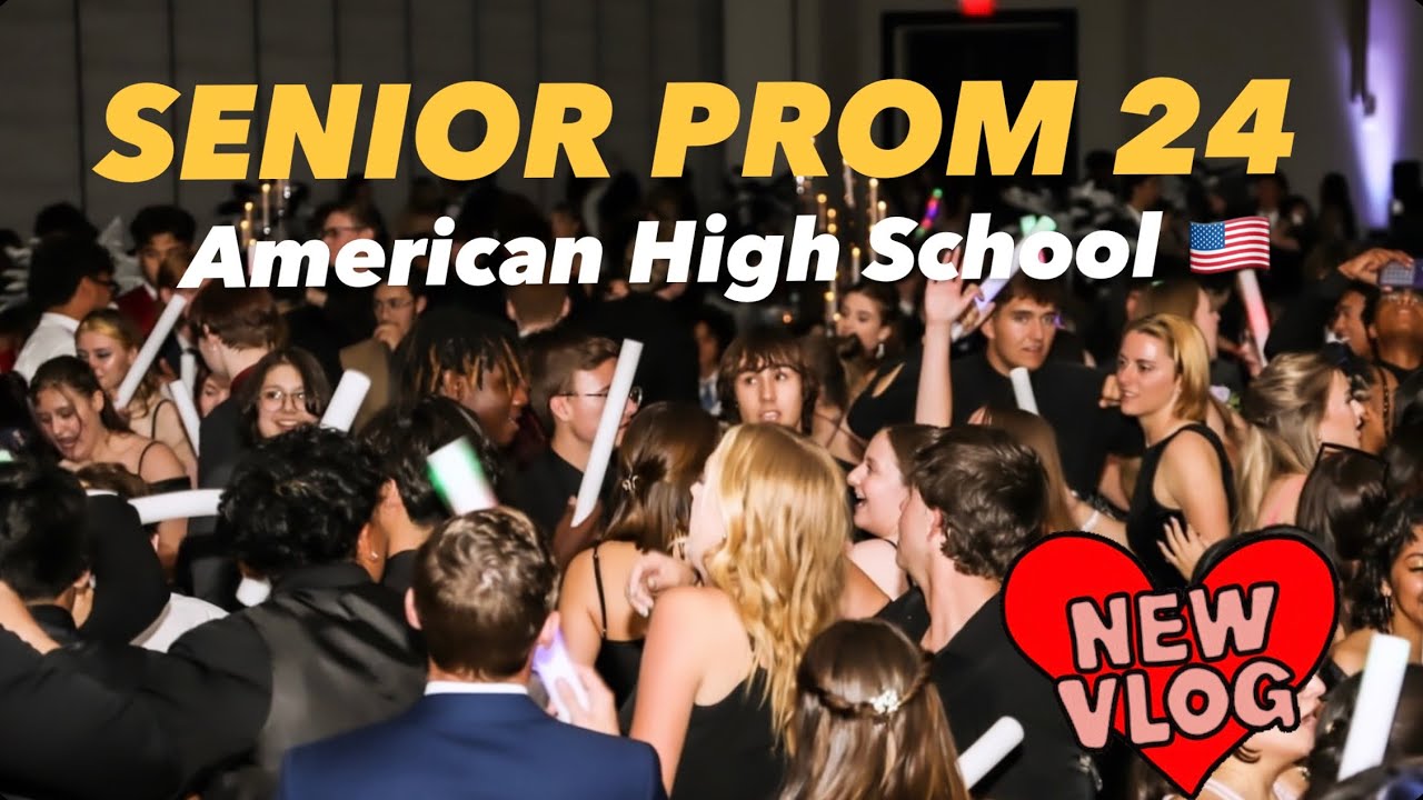 Senior Prom American High School 🇺🇸 | Prom Dance | New Vlog - YouTube