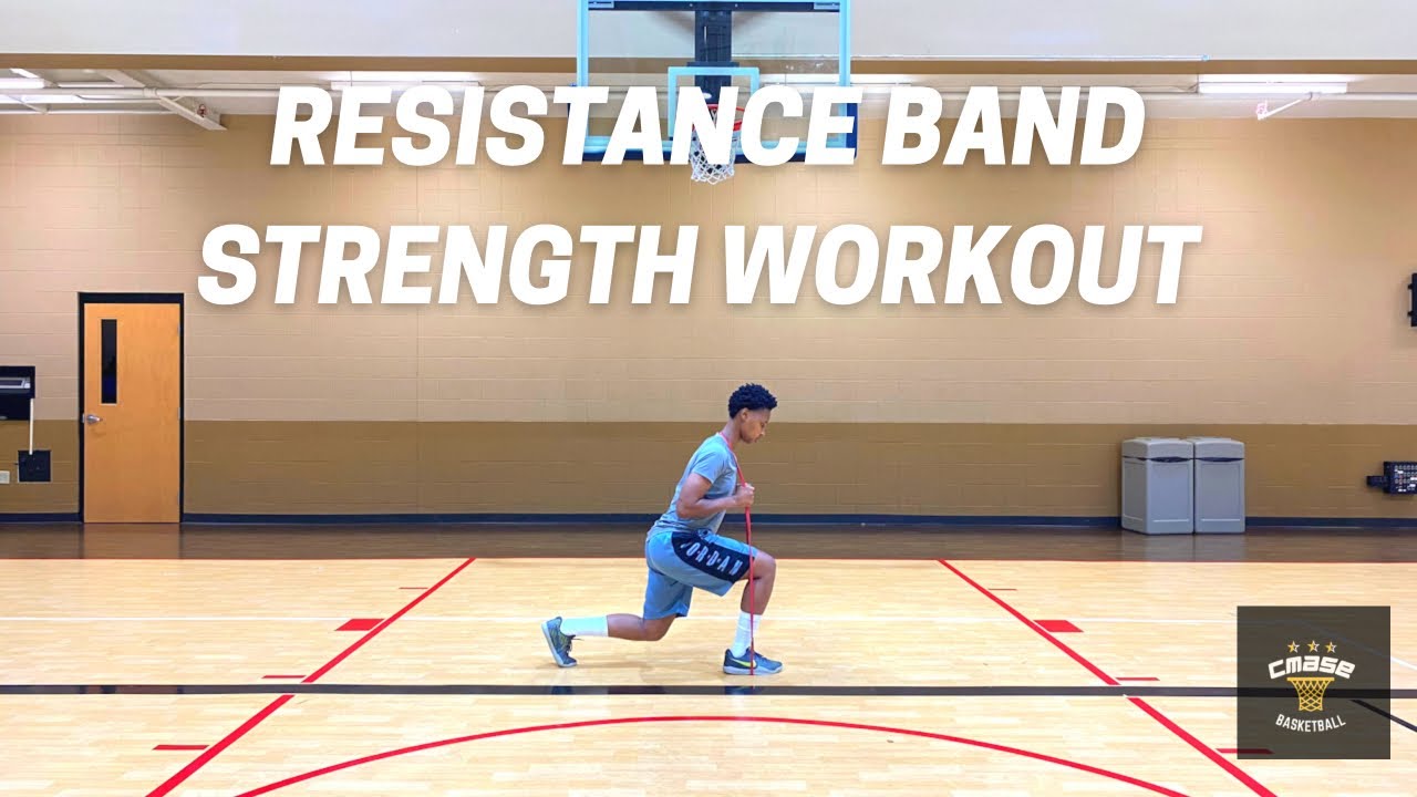Resistance Band Strength Workout|CMase Basketball - YouTube