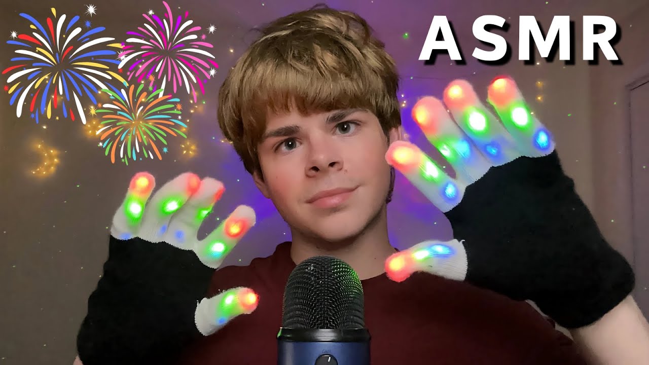ASMR Fire Works | Mouth sounds and Visual Tingles - YouTube