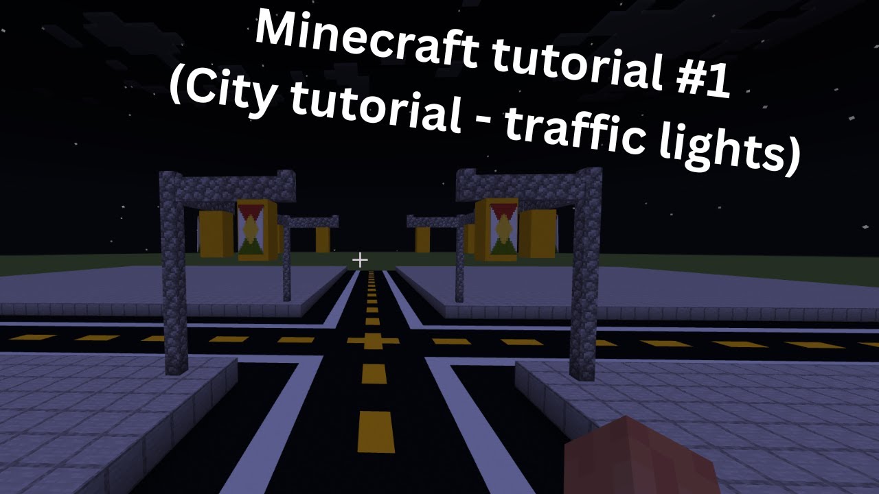 How to make Minecraft traffic lights - Turorial - YouTube
