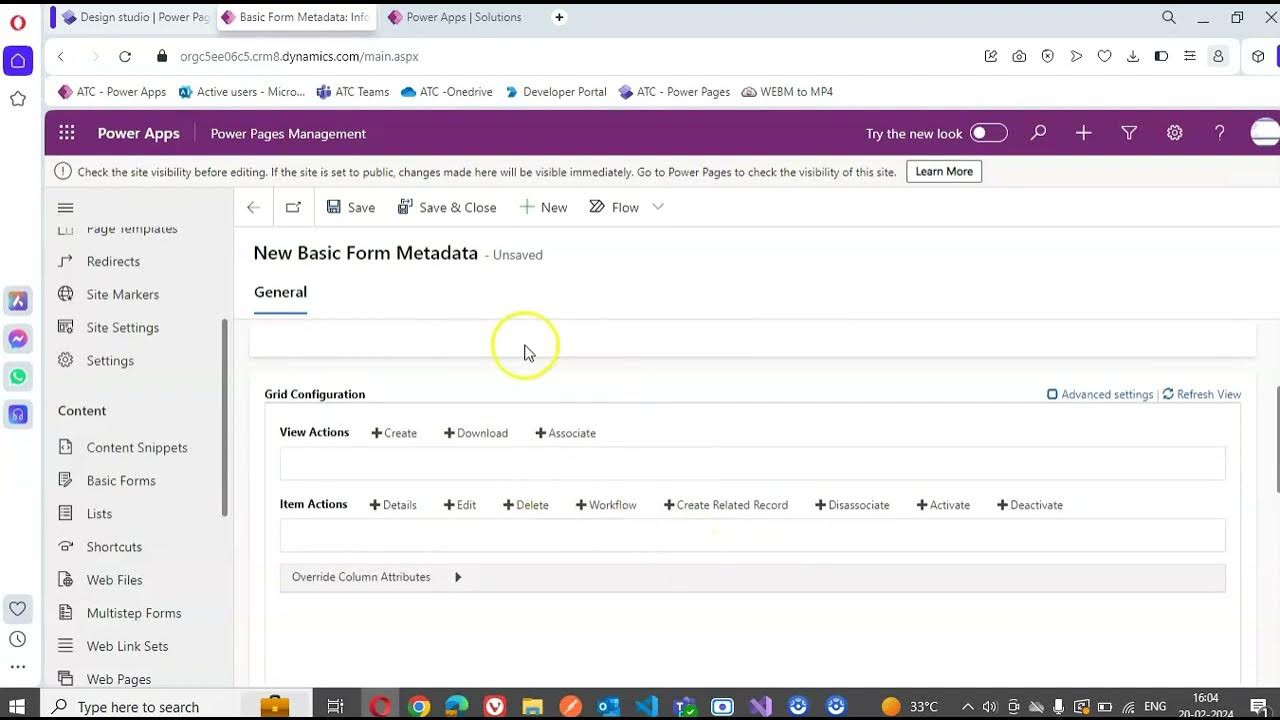 Lesson571 - Repeating Section - Basic Form Metadata - Power Apps 1000 Videos - YouTube