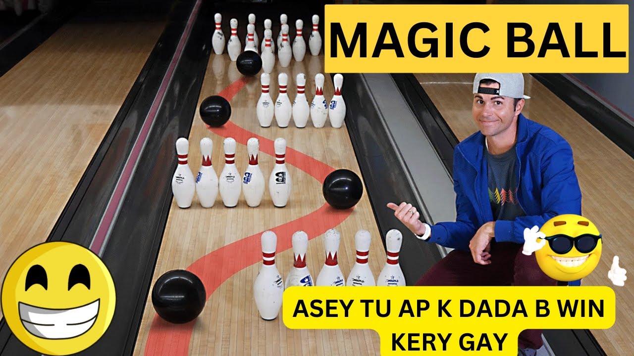 World's First Automatic Strike Bowling Ball - YouTube