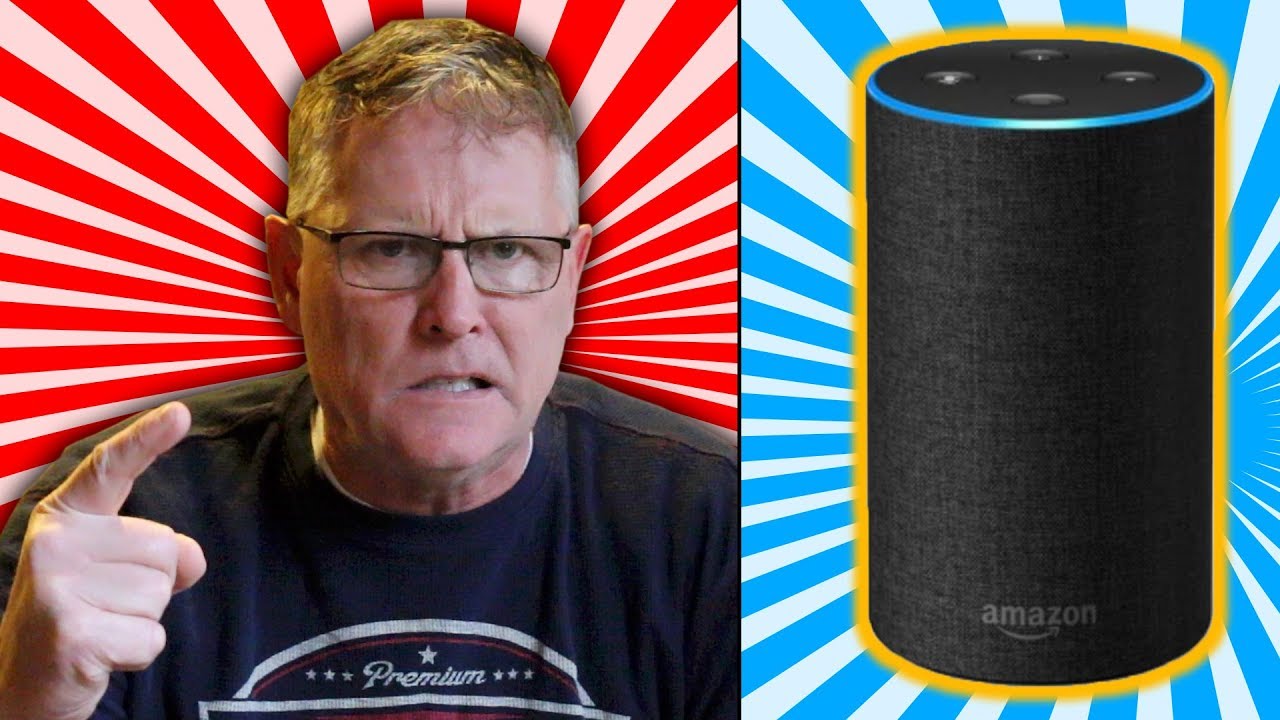 Psycho Dad Destroys Amazon Echo on Christmas - YouTube