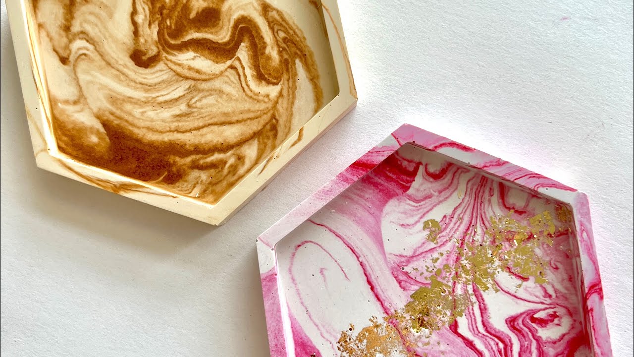 Eco-Resin Pouring Tutorial. How to create marble effect with eco-resin ...