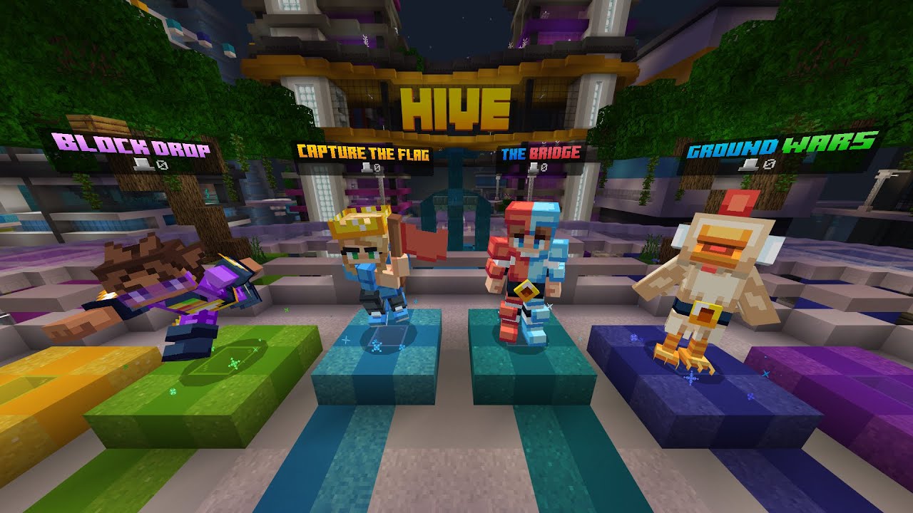 Minecraft Hive: Arcade Minigames! - YouTube