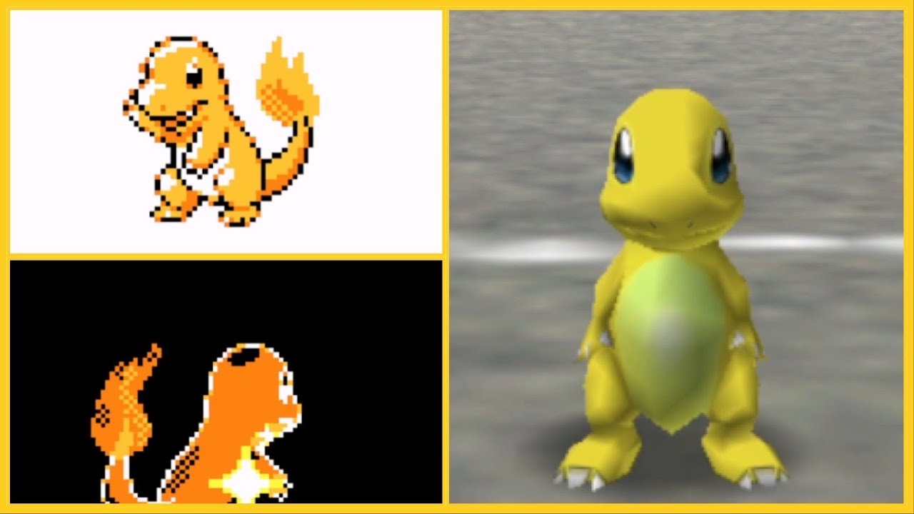 Shiny Charmander Sprite Pokemon Fan Shows Off Impressive Purple