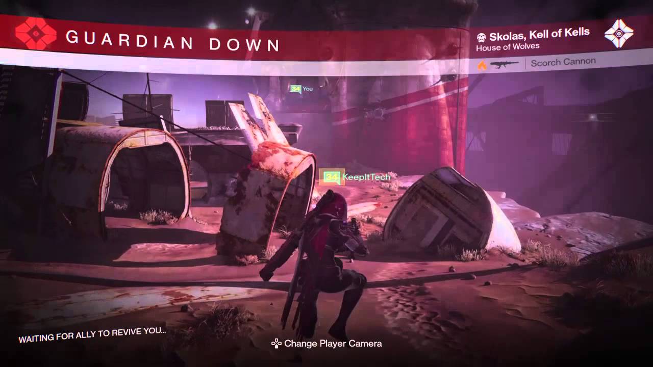 Destiny: Skolas Boss Fight - YouTube