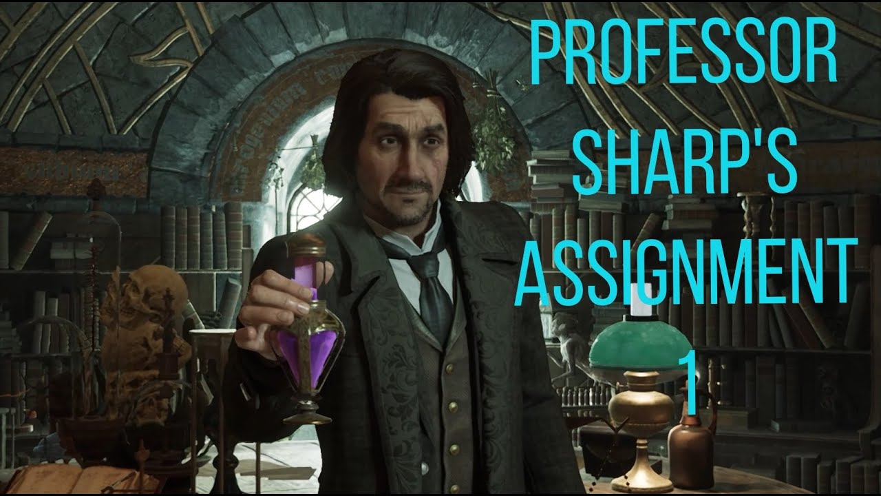 Hogwarts Legacy Gameplay #34 | Professer Sharp's Assignment 1 - YouTube