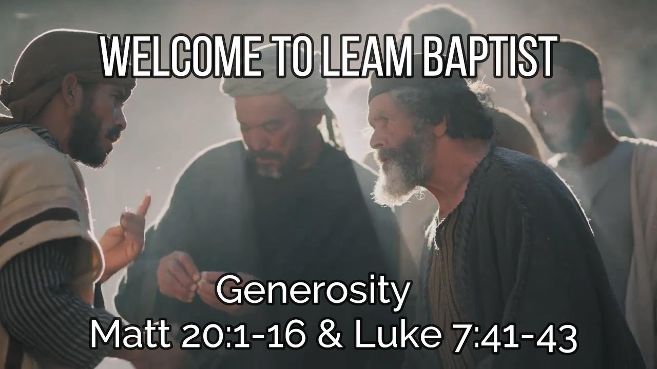 Talking with Jesus - Generosity (Sunday gathering) - YouTube