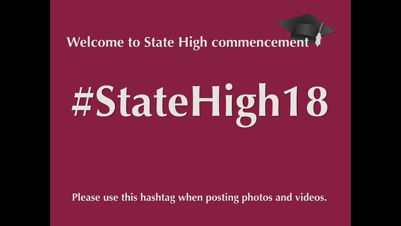 State College Area High School Graduation 2018 | C-NET Live Stream ...