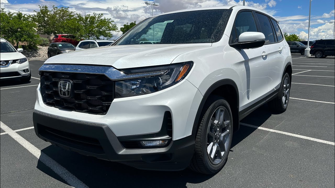 2023 Honda Passport Ex-l - Platinum White Pearl - Walkaround - YouTube