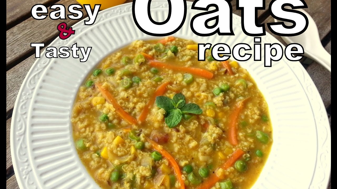 Oats easy recipe - YouTube