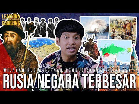 Gimana Rusia Jadi Negara Terbesar Di Dunia? Luas Afrika Kalah? Ada 11 Zona Waktu |LearningByGoogling