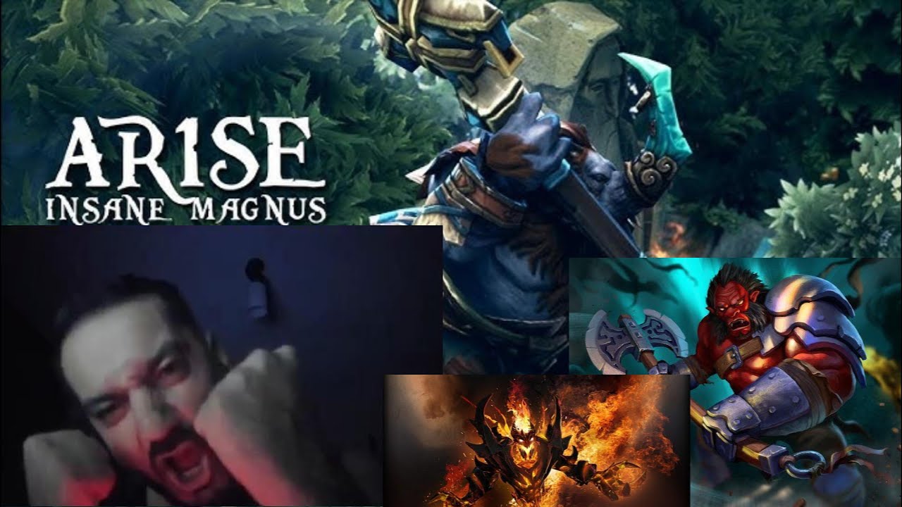 Ar1se Magnus Big Plays High Ranked Games ShadowFiend Pog Moves And ...