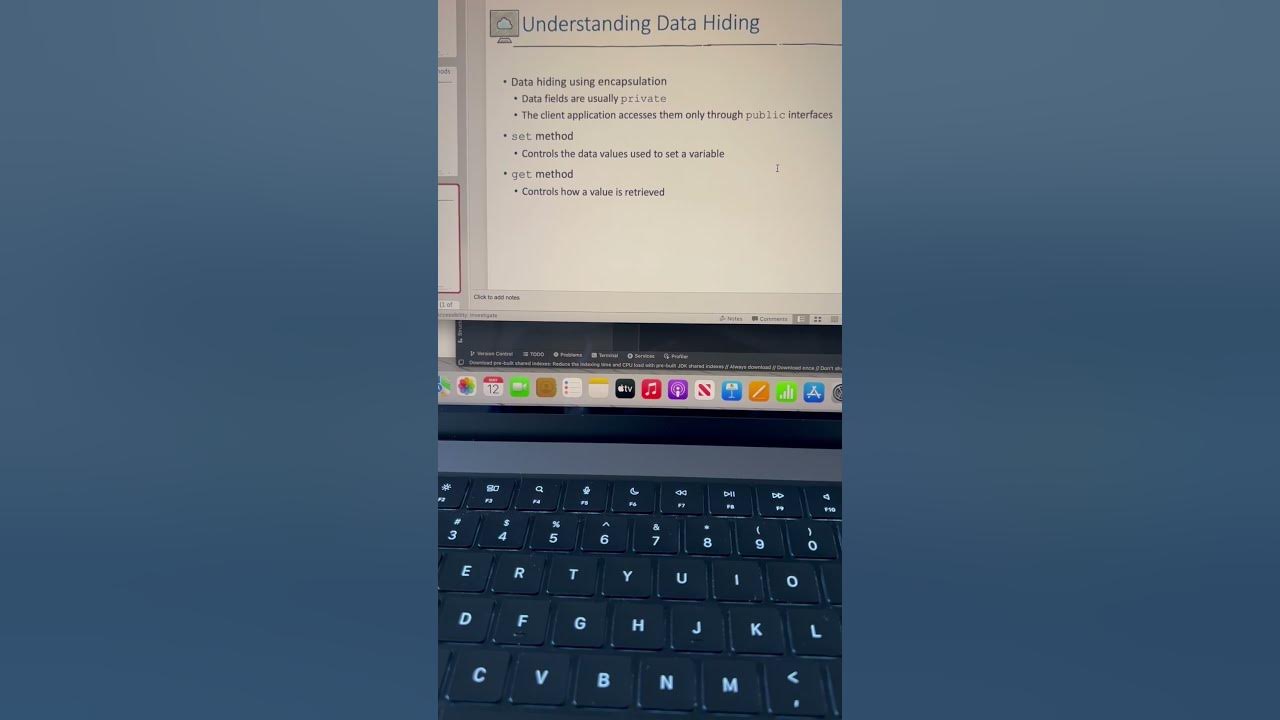 Data Hiding In Java Youtube