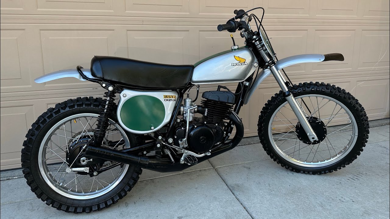 1973 Honda Cr250 Elsinore 👍 - YouTube