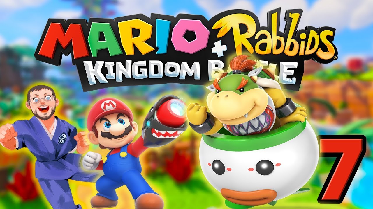 [ Mario + Rabbids Kingdom Battle ] Bowser Jr. & Spawny - Part 7 - YouTube