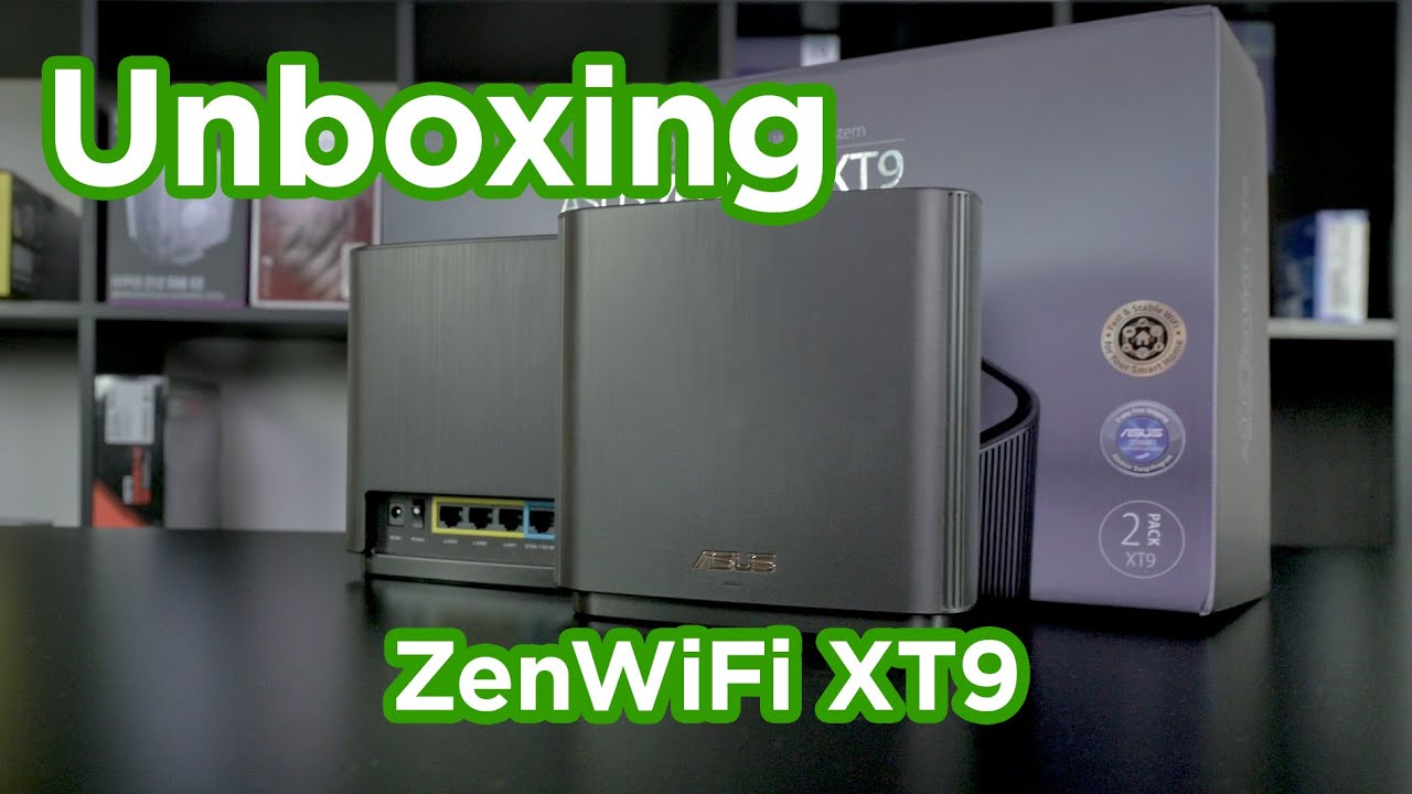 Unboxing Asus ZenWiFi XT9 Mesh Router | Central Computers - YouTube