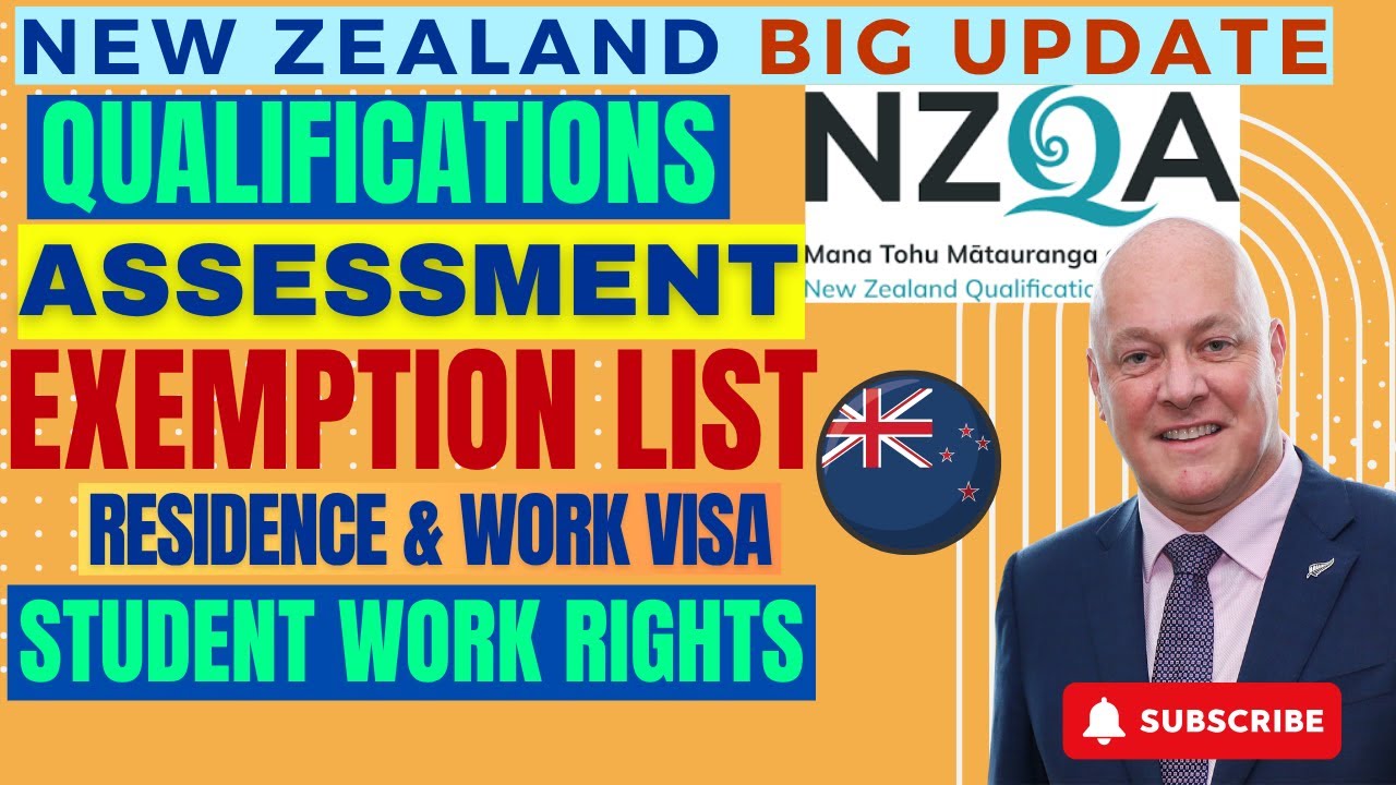 New Zealand List of Qualifications Exempt from Assessment (LQEA) I ...
